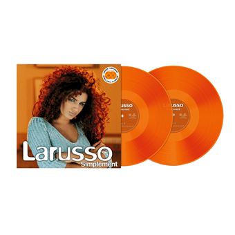 Simplement 25ème Anniversaire Vinyle Orange Transparent - Larusso ...