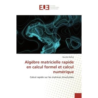 Algèbre matricielle rapide en calcul formel et calcul numérique ...
