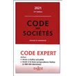 Code Dalloz Expert. Code des sociétés 2021, commenté - relié ...