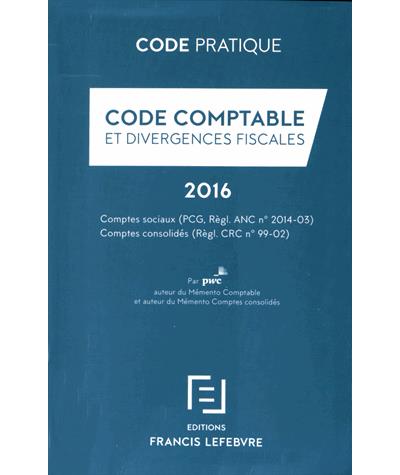 Code comptable 2016 Edition 2016 - broché - Collectif - Achat Livre | fnac