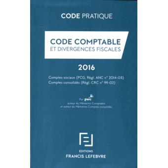 Code comptable 2016 Edition 2016 - broché - Collectif - Achat Livre | fnac