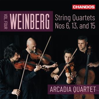 Weinberg : String Quartets Volume 4 - Arcadia Quartet - Mieczyslaw Weinberg - CD album - Achat ...