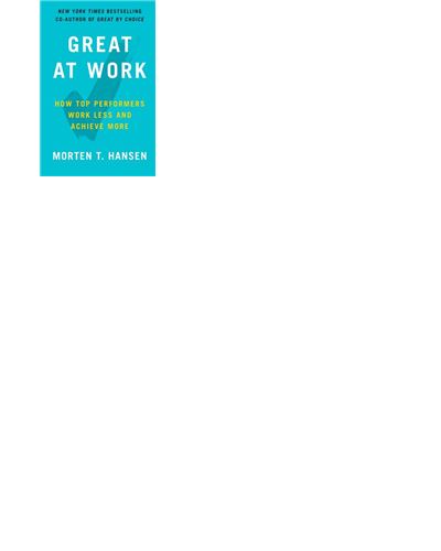 GREAT AT WORK - broché - Inconnus - Achat Livre ou ebook | fnac