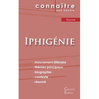 Fiche de lecture Iphigénie de Jean Racine (Analyse littéraire de ...