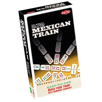 Tactic jeu de société Mexican Train Version Voyage - Jeux classiques ...