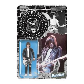 Figurine Johnny Ramone White Shirt - Super 7 ReAction Figure - Johnny ...