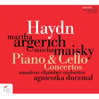 Piano And Cello Concertos - Joseph Haydn - Martha Argerich - CD album ...