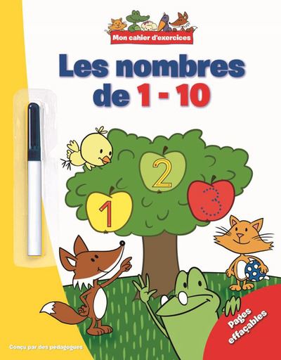 Les nombres de 1 à 10 - broché - Collectif - Achat Livre | fnac