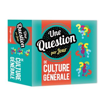 Une question par jour de Culture Générale 2020 - cartonné - Collectif ...