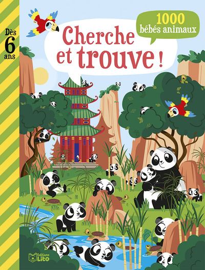 Cherche et trouve 1000 bébés animaux - Mattia Cerato, Livre tous les ...