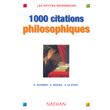 1000 citations philosophiques - relié - Collectif - Achat Livre | fnac