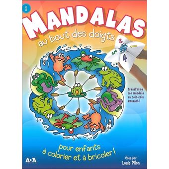 Mandalas au bout des doigts Volume 1 Tome 1 - broché - Louis Pilon ...