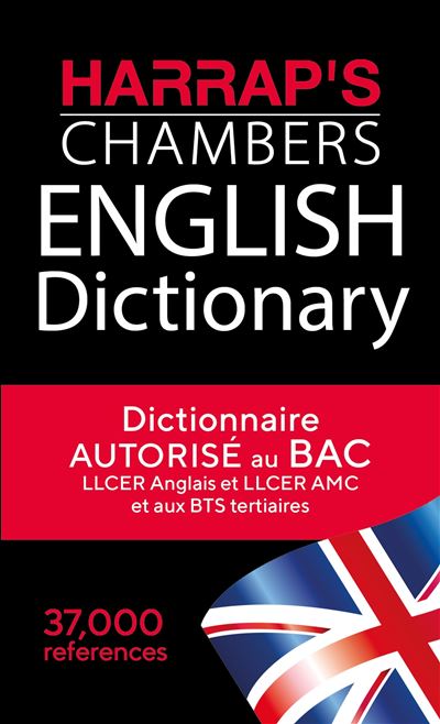 Dictionnaire anglais unilingue - Harrap's Chambers English Dictionary ...