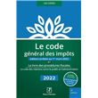 Le code général des impôts et le livre des procédures fiscales 2022 Le code des relations entre ...