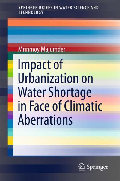 Impact of urbanization on water shortage in face of climatic ...