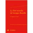 La Part maudite de Georges Bataille La dépense et l'excès - relié ...