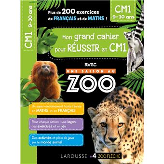 Une Saison Au Zoo - Mon cahier de CM1 - UNE SAISON AU ZOO - Collectif ...