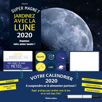 Super magnet Jardinez avec la Lune 2020 - Thérèse Tredoulat - Achat Livre | fnac