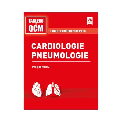 Tableau à QCM, Cardiologie, pneumologie - broché - Philippe Mertz ...