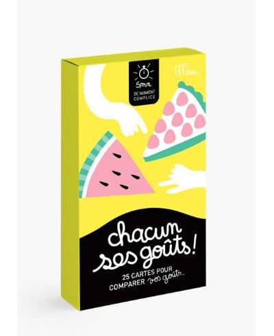 Chacun ses goûts 25 cartes pour comparer vos goûts - Minus Editions ...