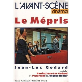 Le mépris Tome 412 - broché - Jean-Luc Godard, Jacques Rozier - Achat ...