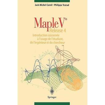 Maple V release 4 - Poche - Jack M. Cornil - Achat Livre | fnac