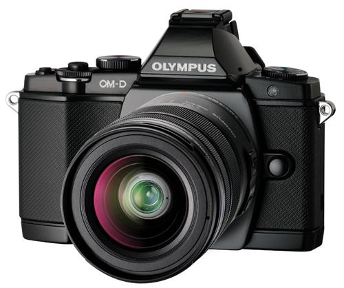 Hybride Olympus OMD E-M5 noir + Objectif 14-42 mm + Objectif 45mm ...