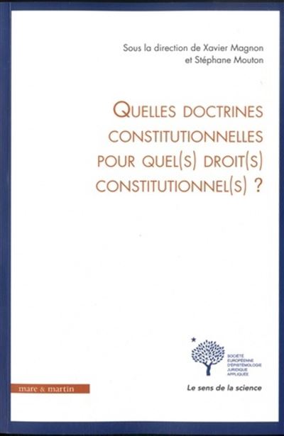 Quelles doctrines constitutionnelles pour quel(s) droit(s ...