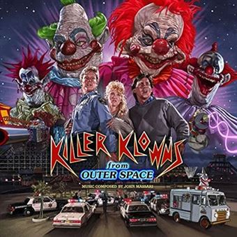 Killer Klowns From Outer Space Vinyle Bleu - John Massari - Vinyle ...