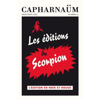 Capharnaum 4 - les editions du scorpion Tome 4 - broché - Collectif ...
