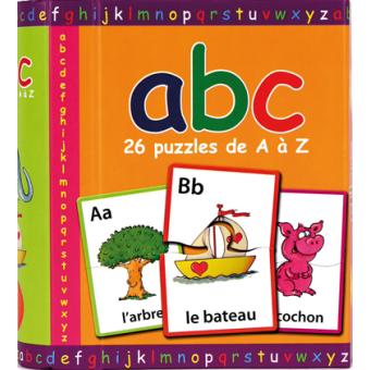Abc 26 puzzles de a à b - cartonné - Collectif - Achat Livre | fnac