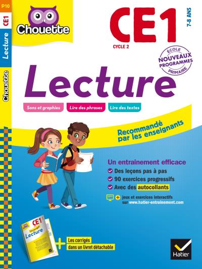 Lecture CE1 Cycle 2 Workbook Cahier d'entraînement - broché - Albert ...