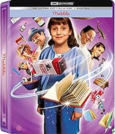 Matilda Édition Limitée Steelbok Blu-ray 4K Ultra HD - Danny DeVito ...