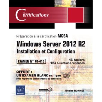 Windows Server 2012 R2 Installation Et Configuration Préparation à