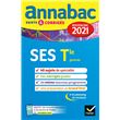 Annales du bac Annabac 2021 SES Tle générale (spécialité) Sujets ...