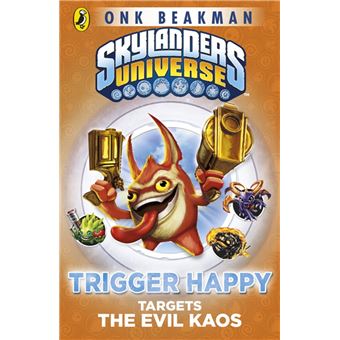 SKYLANDERS MASK OF POWER: TRIGGER HAPPY TARGETS EVIL KAOS - broché ...