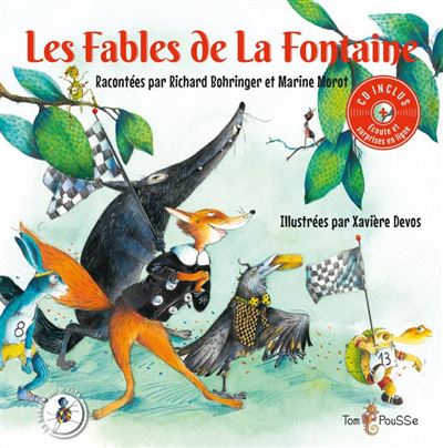 Les Fables de La Fontaine Livre avec 1 CD audio - Livre CD - Jean de La ...