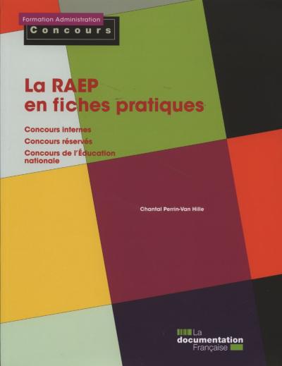La RAEP en fiches pratiques, concours internes de l'éducation nationale ...
