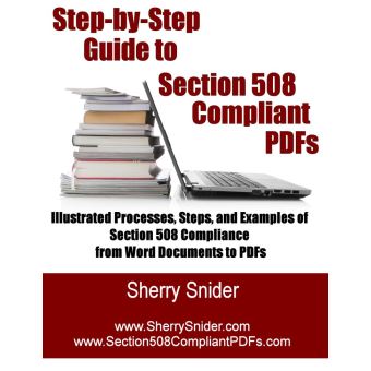 Step by Step Guide to Section 508 Compliant PDFs Illustrated Processes ...