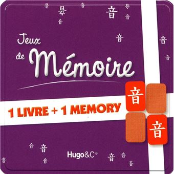 Boite jeux de memoire - 1 livre + 1 memory Coffret avec 1 memory ...