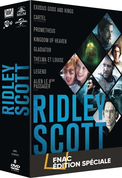 Coffret Scott Edition Spéciale Fnac DVD - DVD Zone 2 - Ridley Scott ...