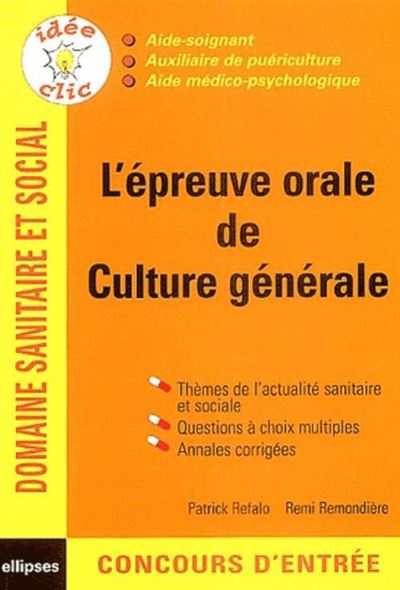 Épreuve Orale De Culture Générale L Concours As Ap Amp