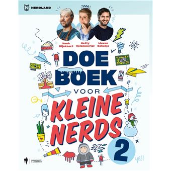 Nerdland - Doeboek voor kleine nerds 2 - Els Aerts, Kurt Beheydt ...