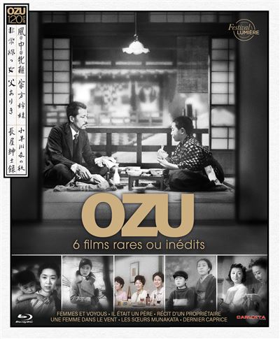 Coffret 6 films de Yasujiro Ozu rares ou inédits Blu-ray - Yasujiro Ozu ...