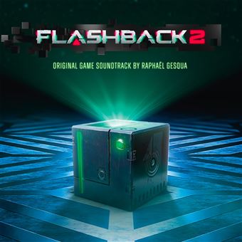 Flashback 2 (Original Game Soundtrack) Vinyle Bleu et Rouge - Raphaël Gesqua - Vinyle album ...