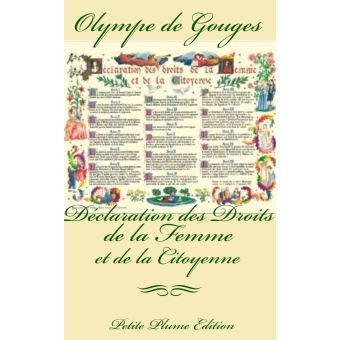 Déclaration des Droits de la Femme et de la Citoyenne - ePub - Olympe ...