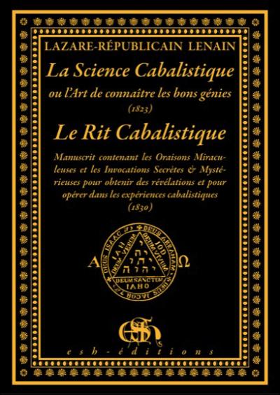 La science cabalistique, le rit cabalistique - broché - Lazare ...