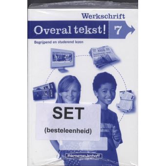 Overal Tekst! set 5 ex Werkschrift Groep 7 - broché - Drie redactie & communicatie - Achat Livre ...