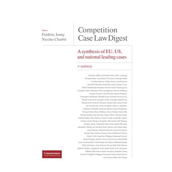 Competition Case Law Digest A synthesis of EU, US and national leading ...