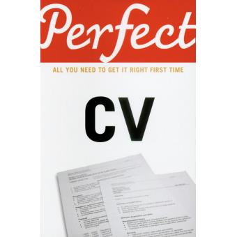 Perfect CV, The Perfect Series - broché - Inconnus - Achat Livre ou ...